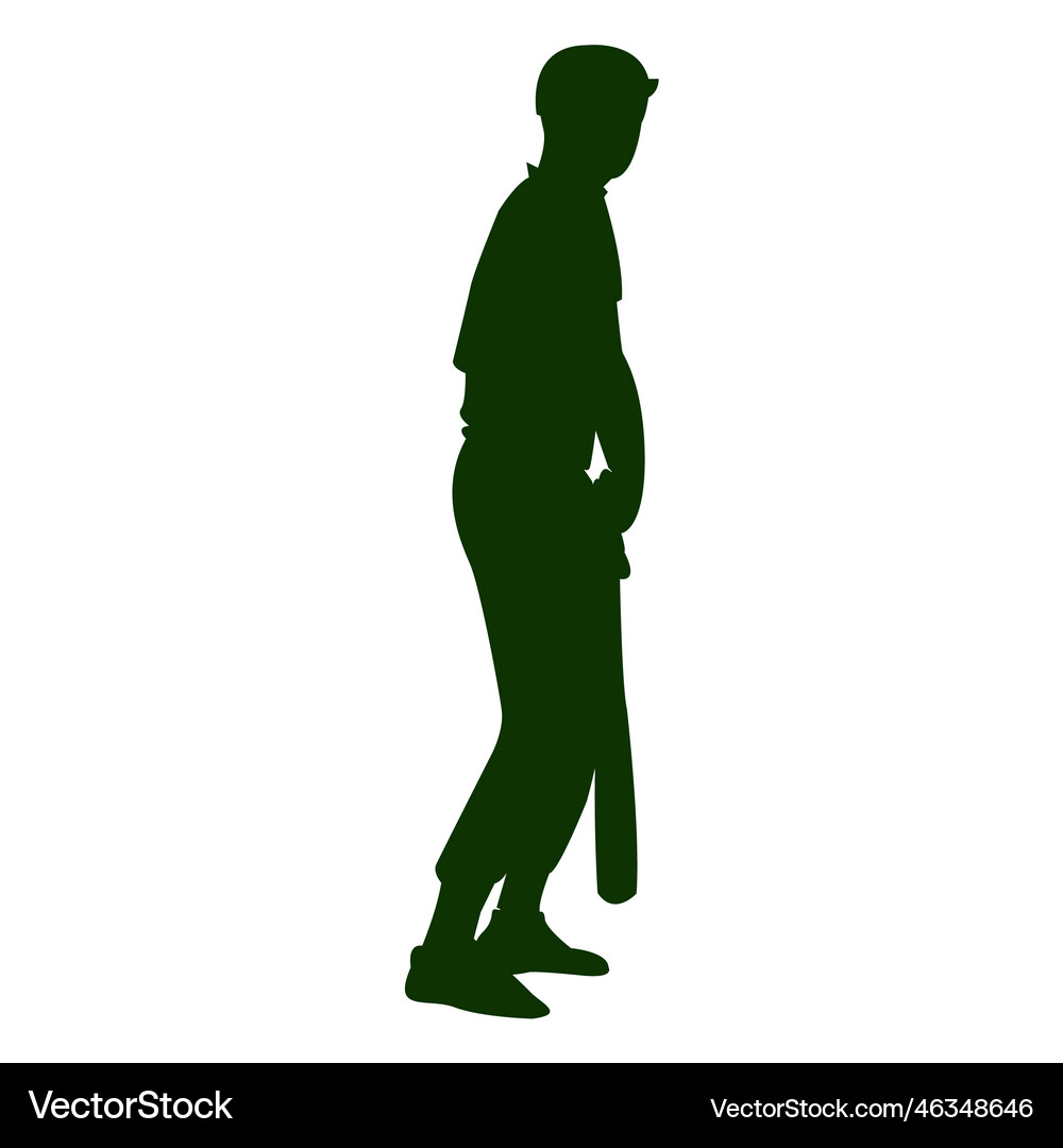 Baseball batter Royalty Free Vector Image - VectorStock