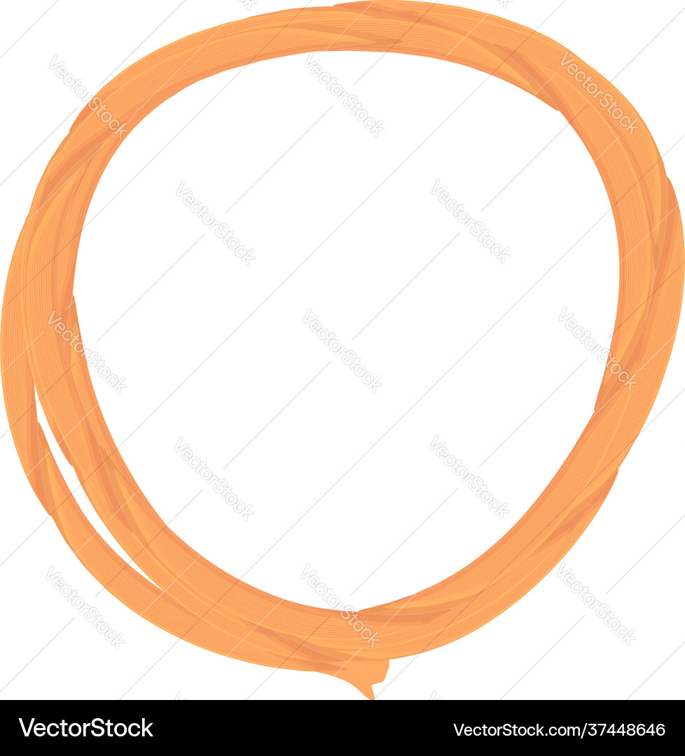 Scout lasso icon cartoon style Royalty Free Vector Image