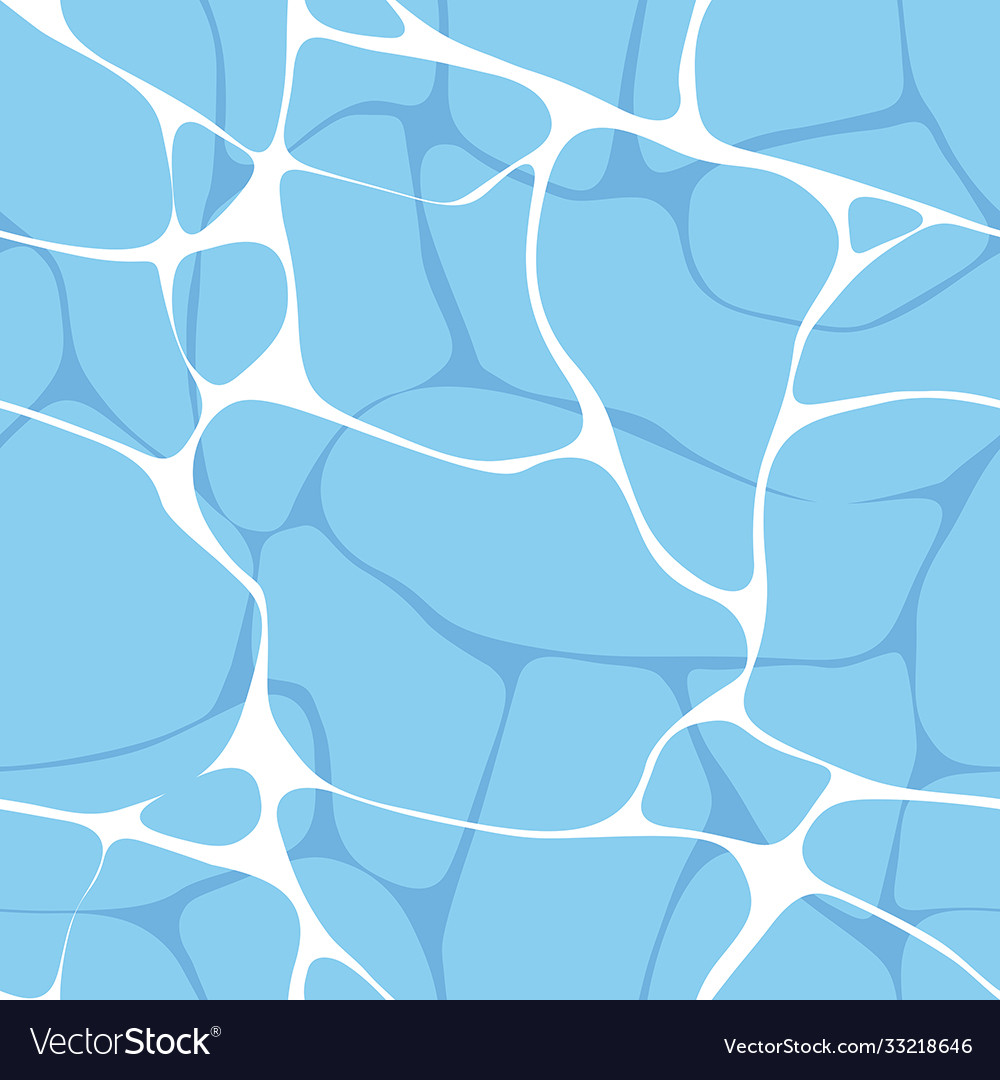 Water seamless pattern Royalty Free Vector Image