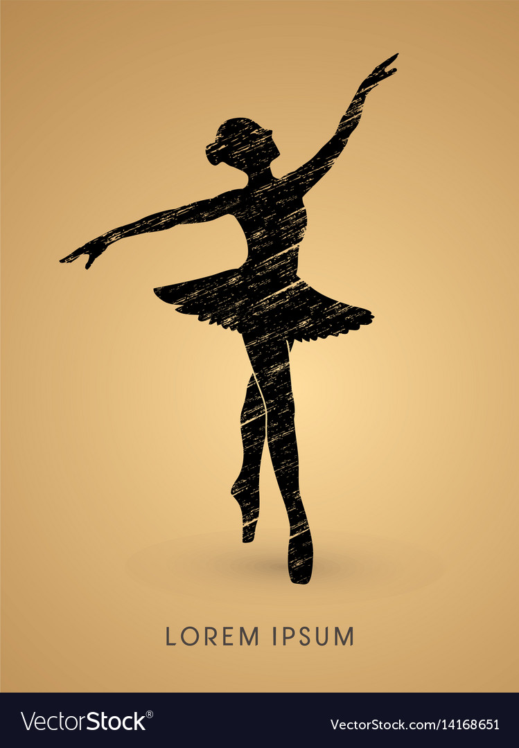 Ballet dance Royalty Free Vector Image - VectorStock