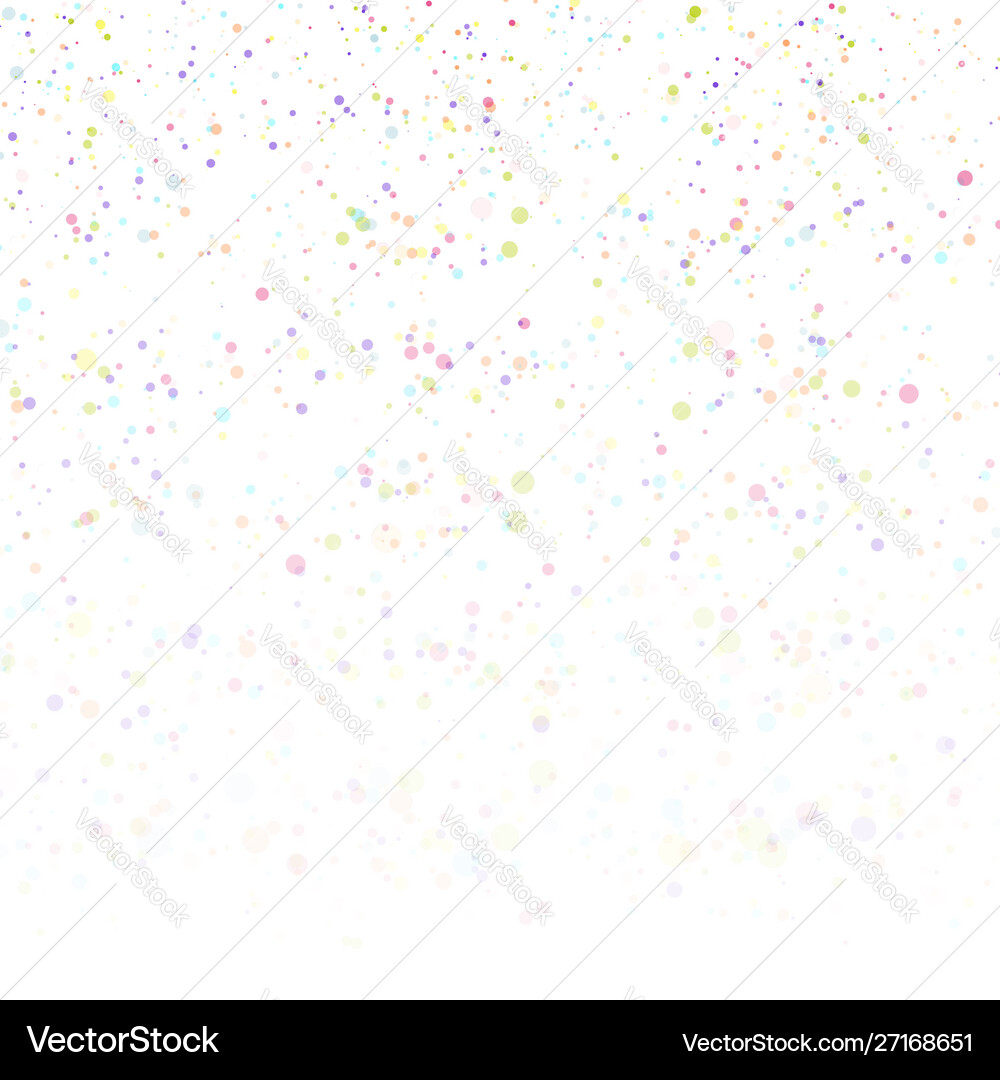 Colorful flying paper confetti Royalty Free Vector Image