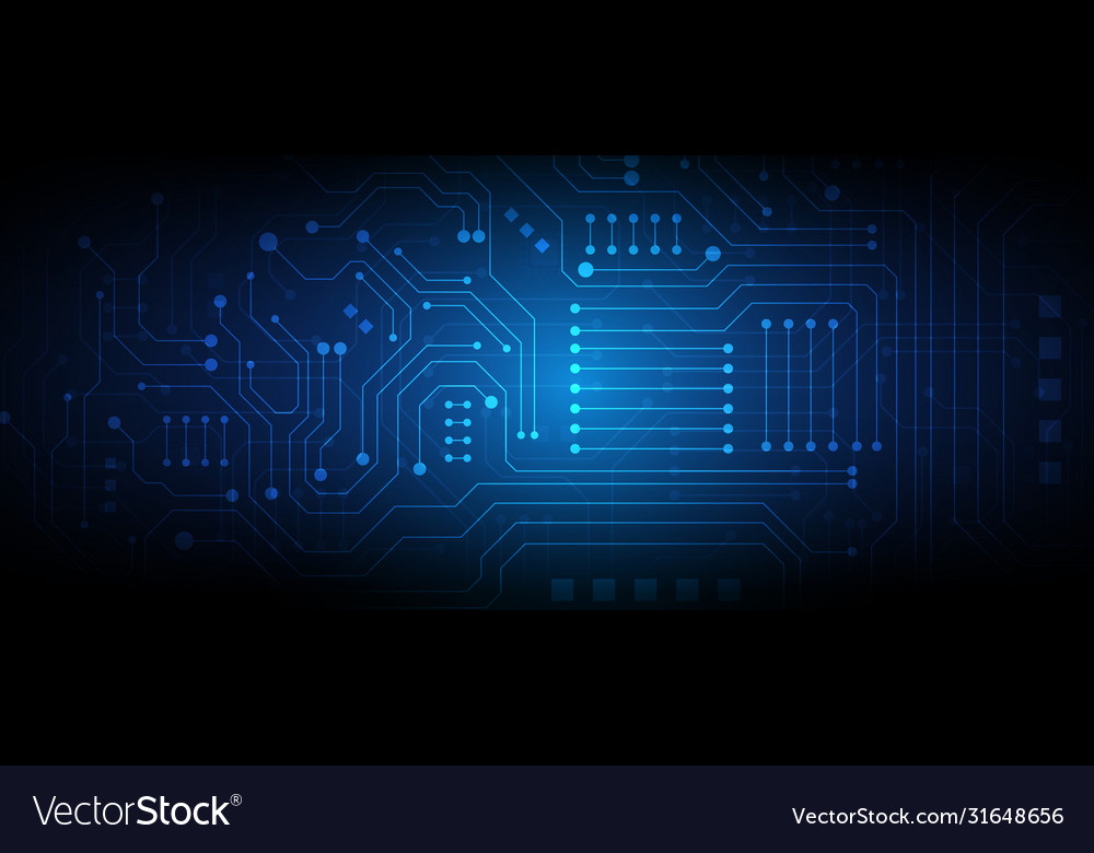 Circuit technology background Royalty Free Vector Image