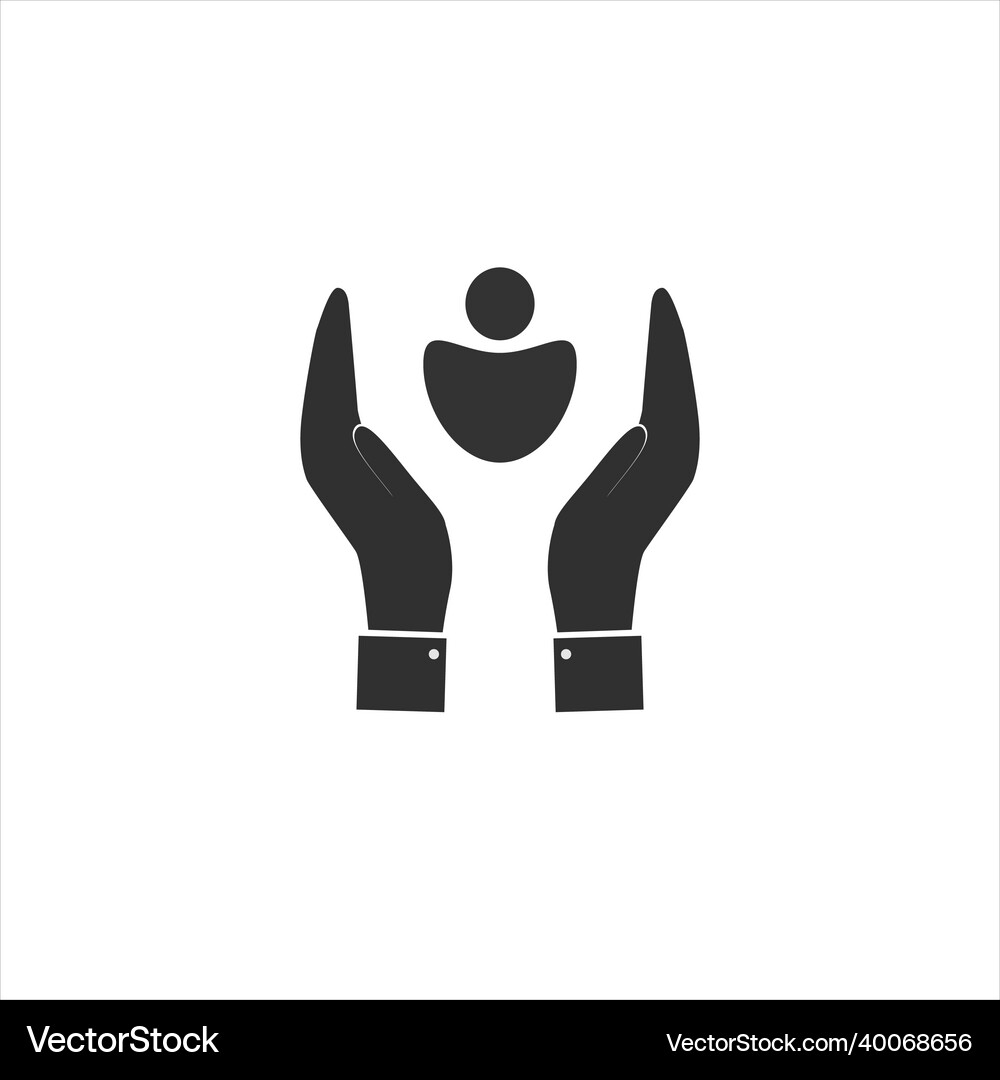 Both Hands Logo Two Hands Logo Vectors Download Free High Quality