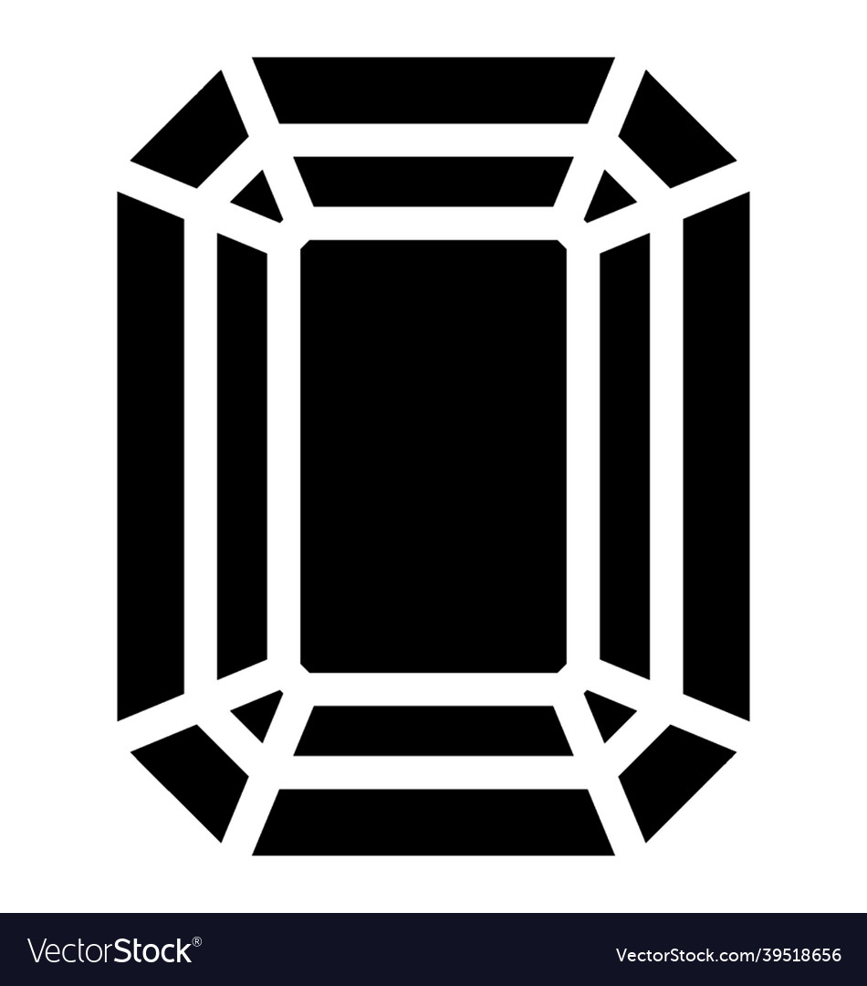 Gemstone Royalty Free Vector Image - VectorStock