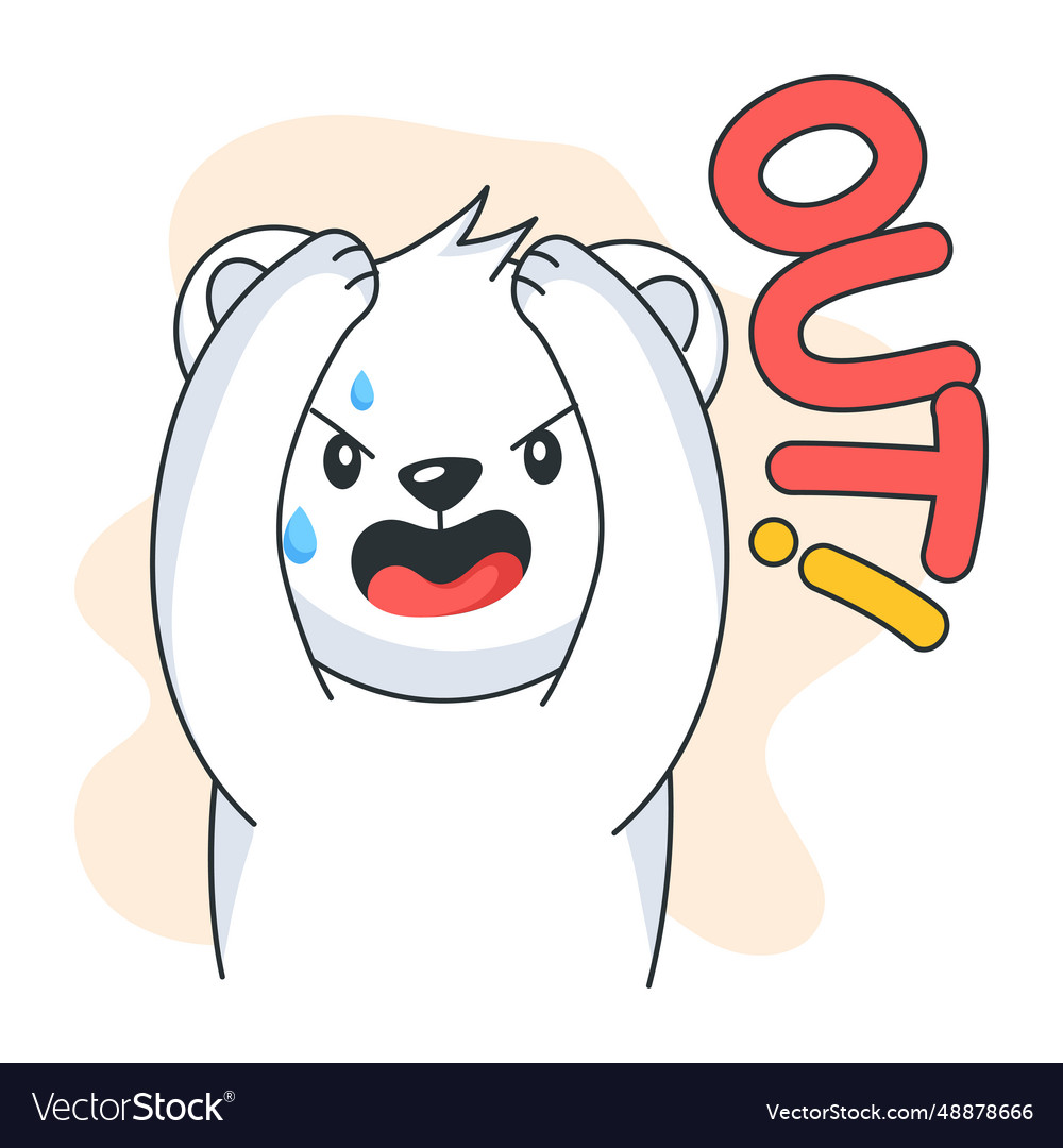 Out Royalty Free Vector Image - VectorStock