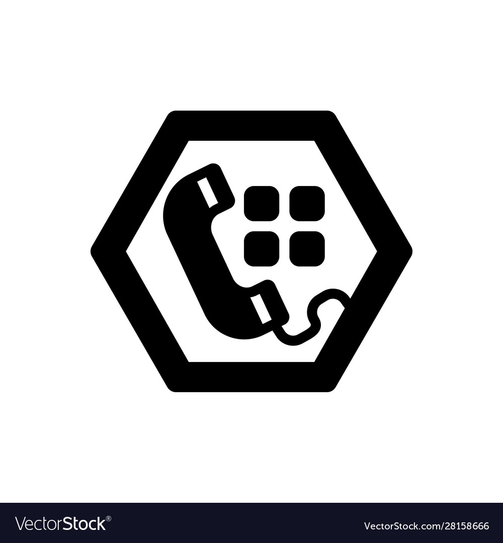 Tel Royalty Free Vector Image - VectorStock