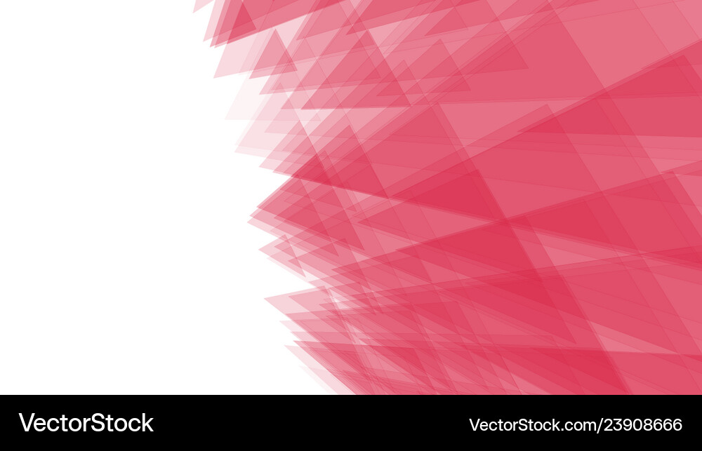 Triangular abstract style template layout Vector Image