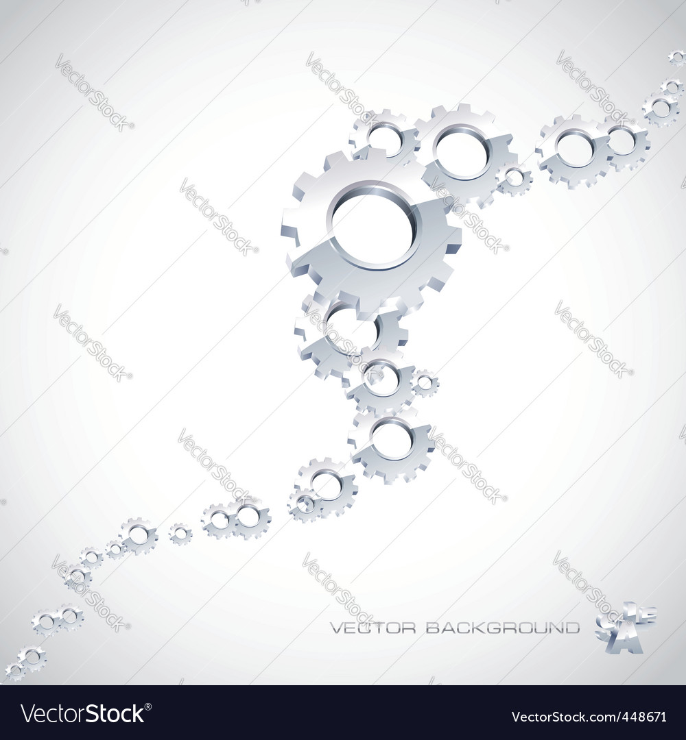 Gears Royalty Free Vector Image - VectorStock