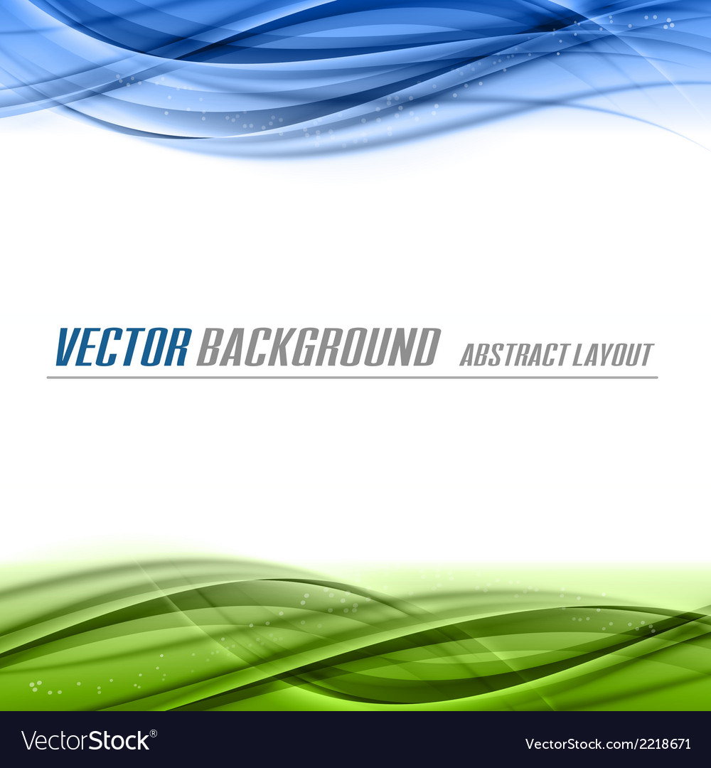 Green blue Royalty Free Vector Image - VectorStock