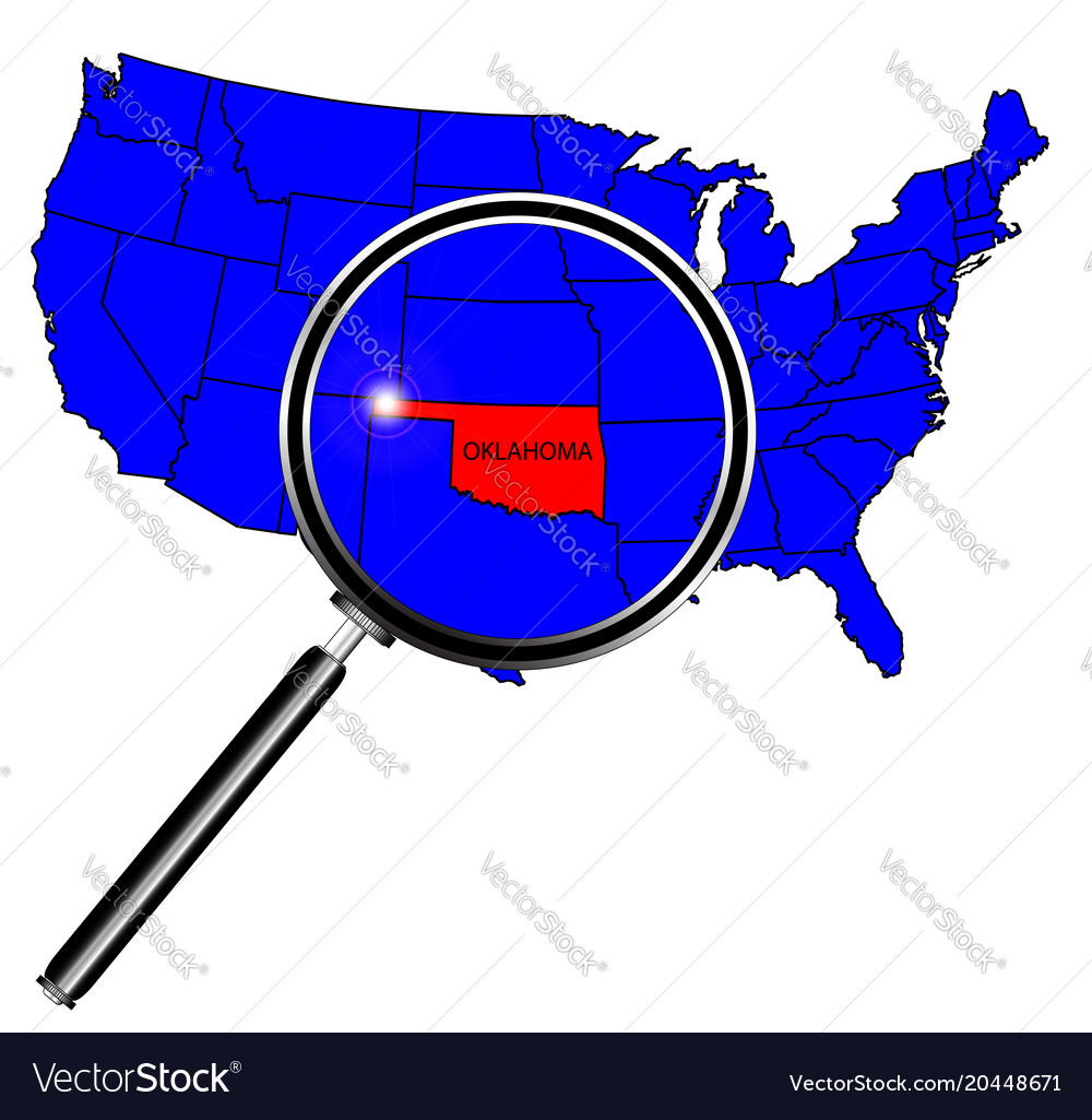 Oklahoma Royalty Free Vector Image - VectorStock
