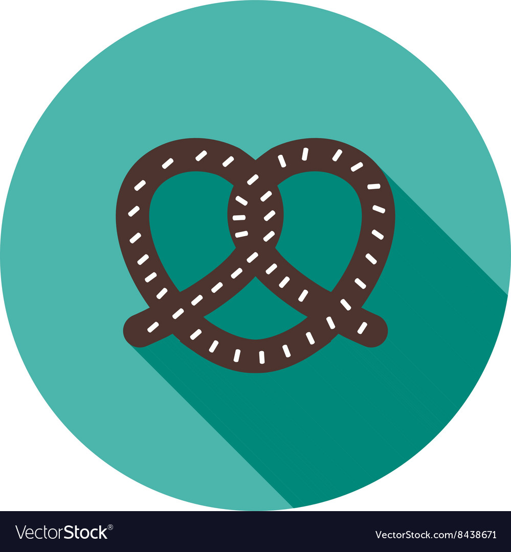 Pretzel Royalty Free Vector Image - VectorStock