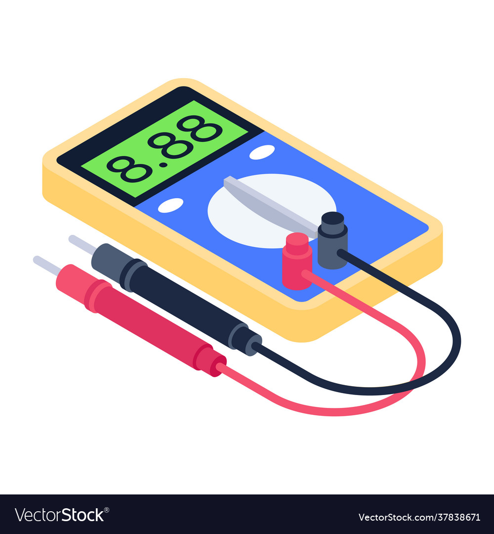 Voltmeter Royalty Free Vector Image - VectorStock