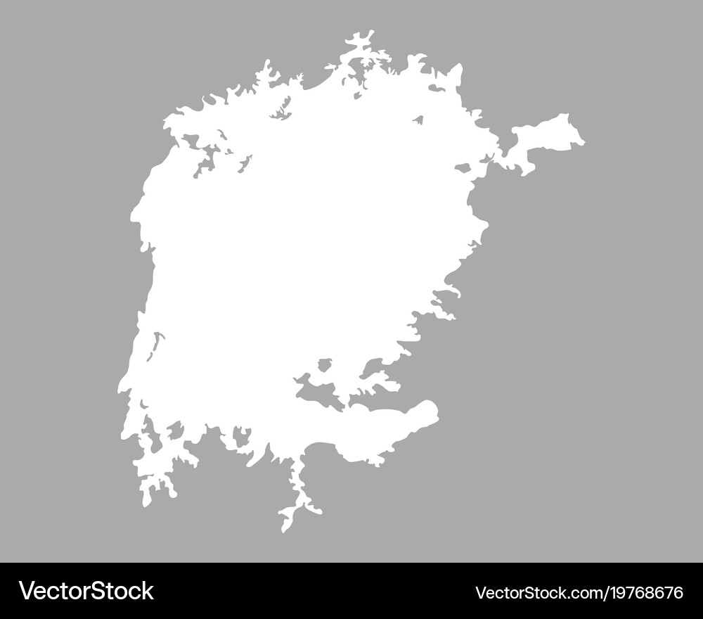 Map of lake victoria Royalty Free Vector Image