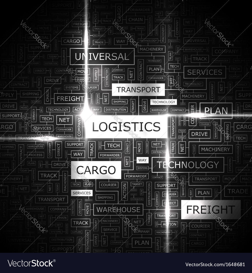 Logistics Royalty Free Vector Image - VectorStock