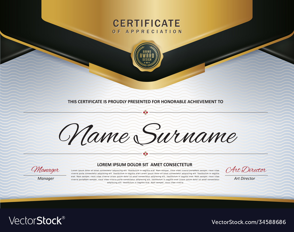 Certificate 362 Royalty Free Vector Image - VectorStock Certificate 362 Royalty Free Vector Image - VectorStock