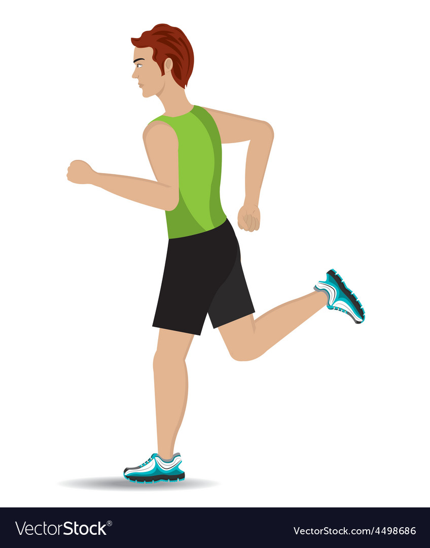 Running design Royalty Free Vector Image - VectorStock
