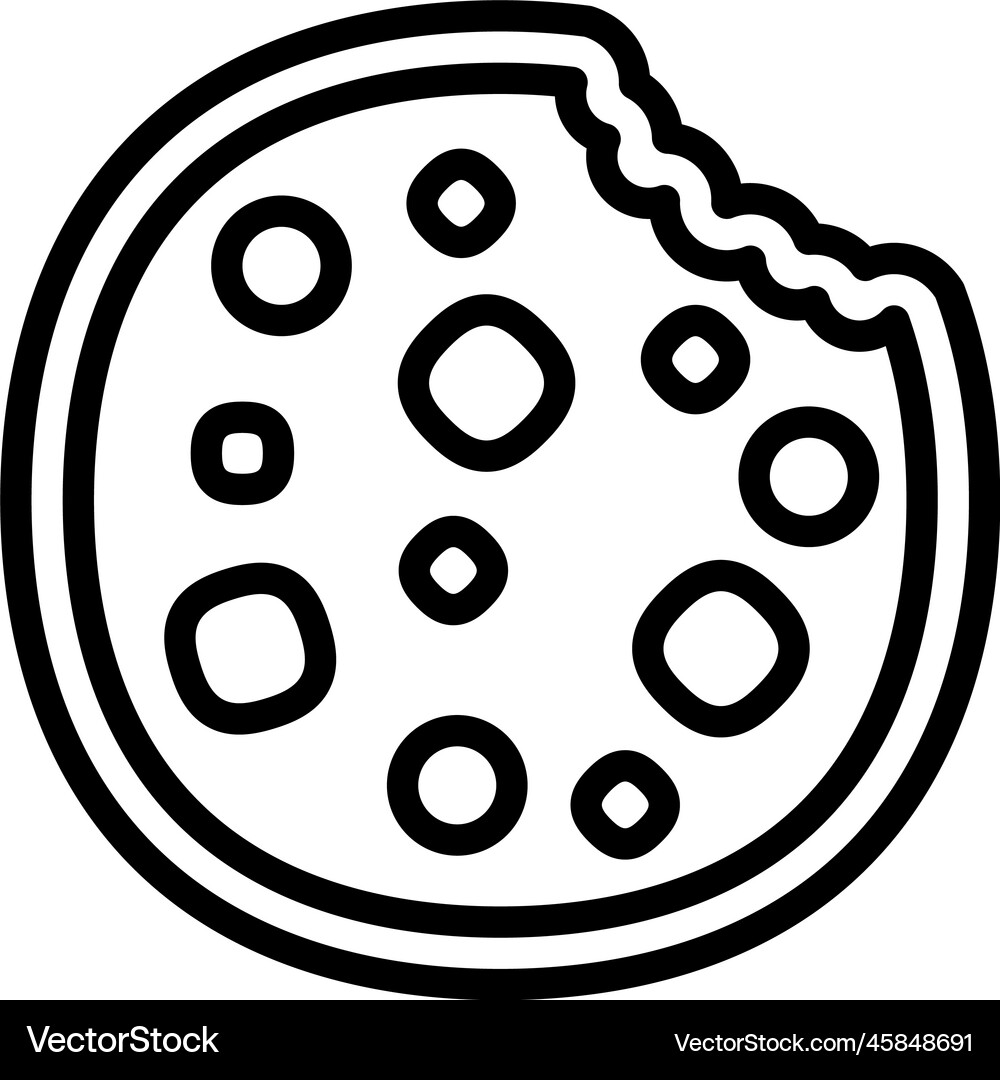 Cookie Royalty Free Vector Image - VectorStock