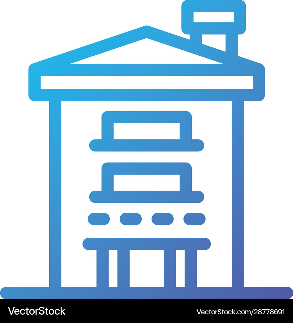 Isolated house with window and door design Vector Image