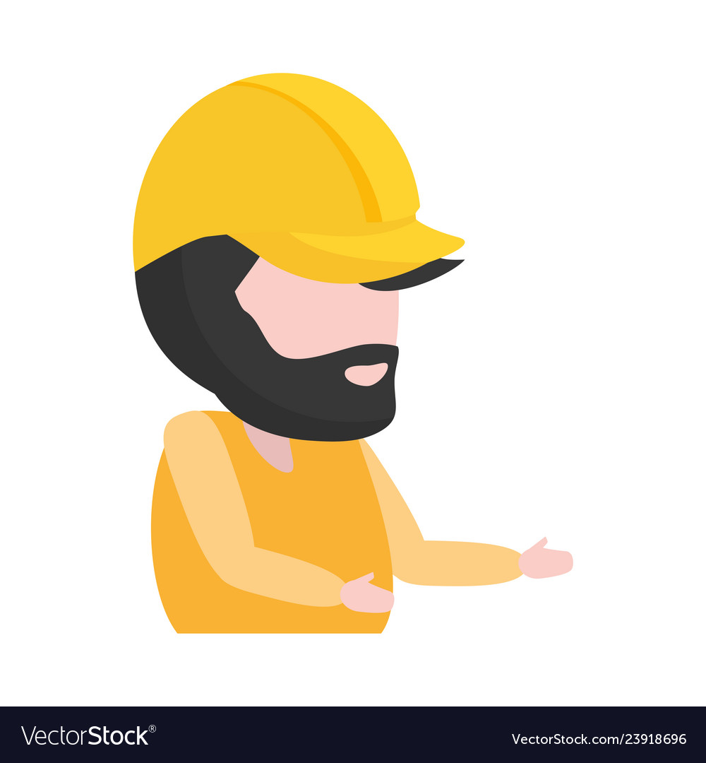 Construction worker professional Royalty Free Vector Image