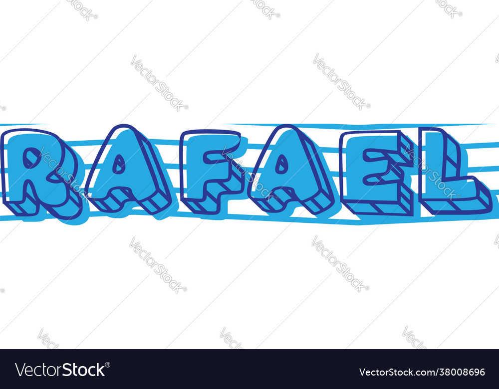Rafael Royalty Free Vector Image - VectorStock