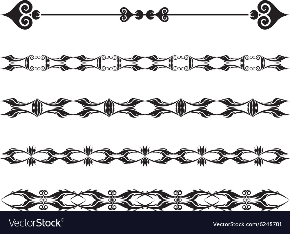 Abstract border Royalty Free Vector Image - VectorStock