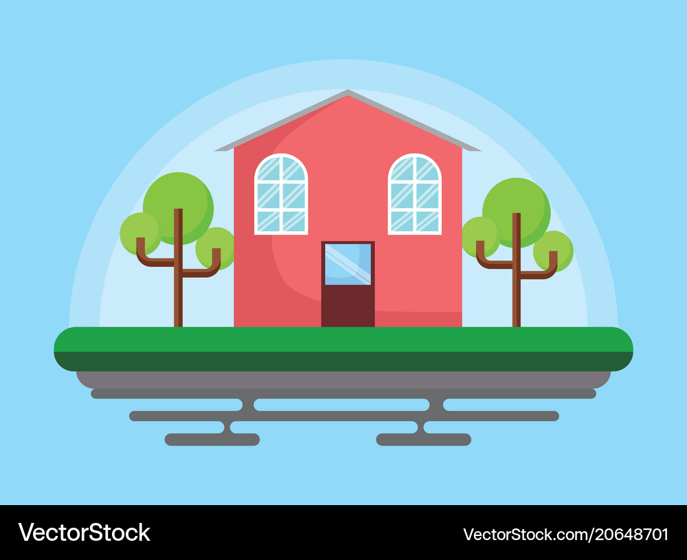Classic house icon Royalty Free Vector Image - VectorStock