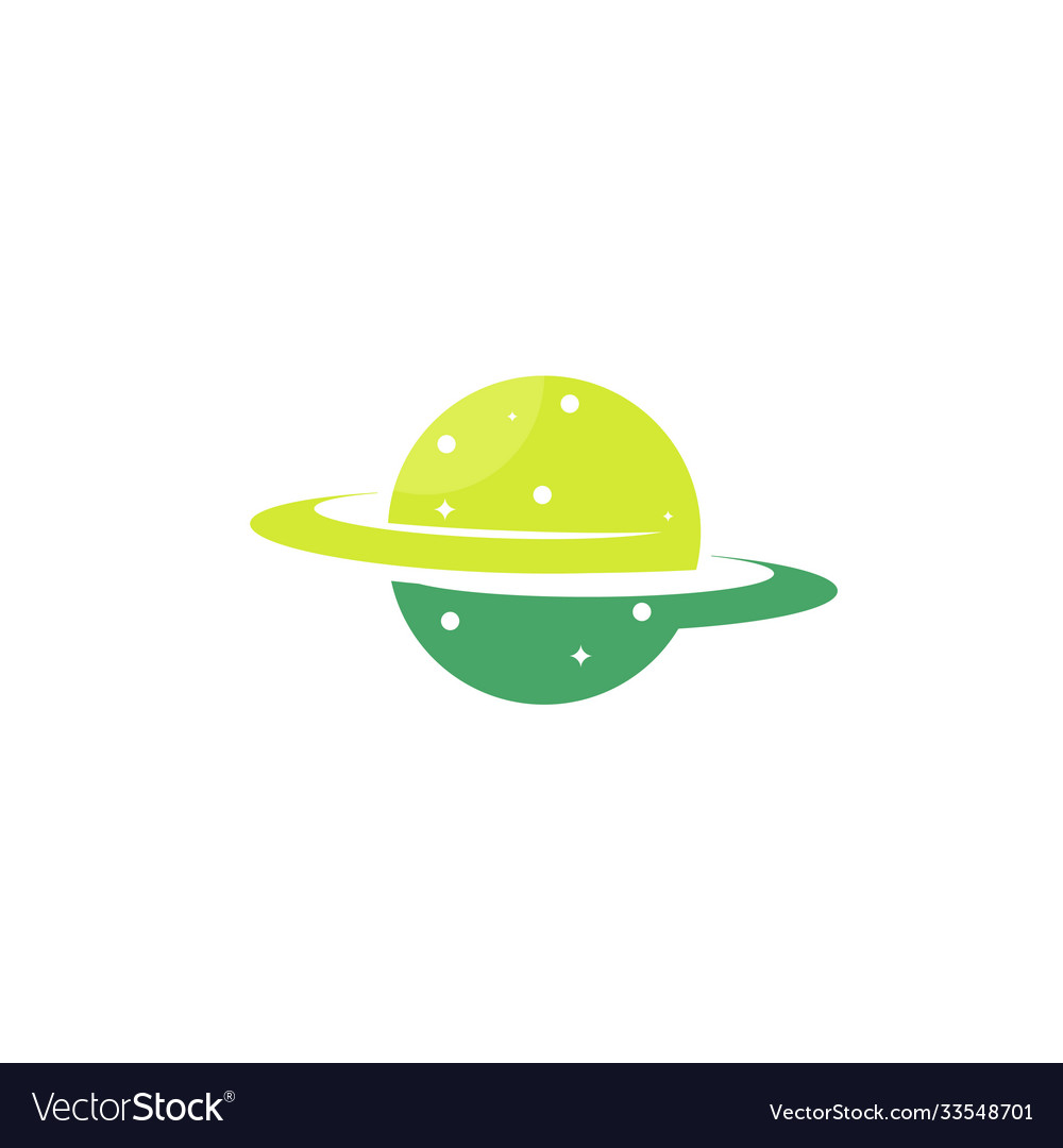 Planet logo Royalty Free Vector Image - VectorStock