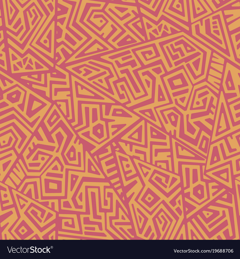 Creative seamless pattern Royalty Free Vector Image