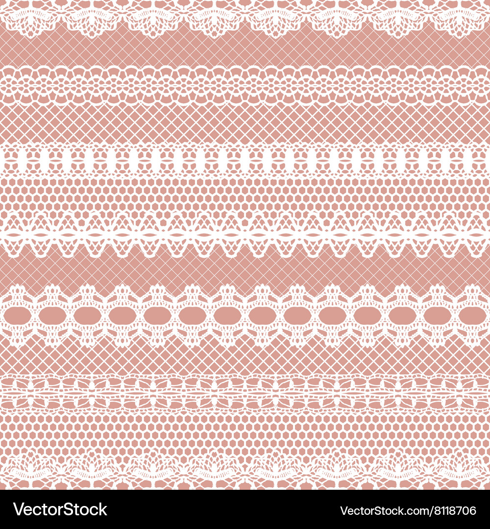 Lace seamless pattern Royalty Free Vector Image