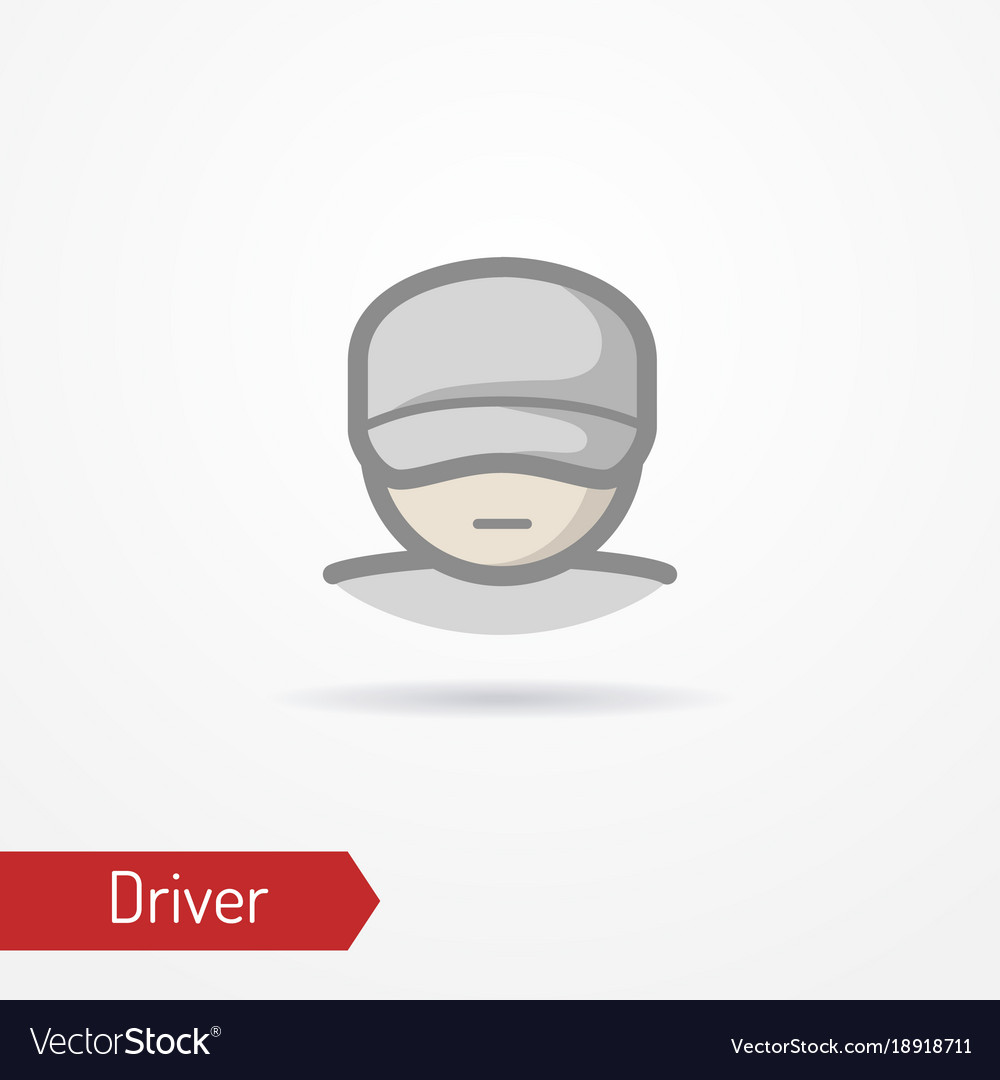 Driver face icon Royalty Free Vector Image - VectorStock