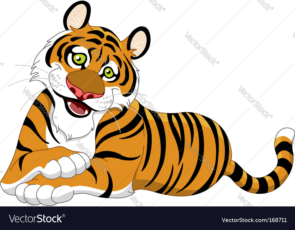 Tiger Royalty Free Vector Image - VectorStock