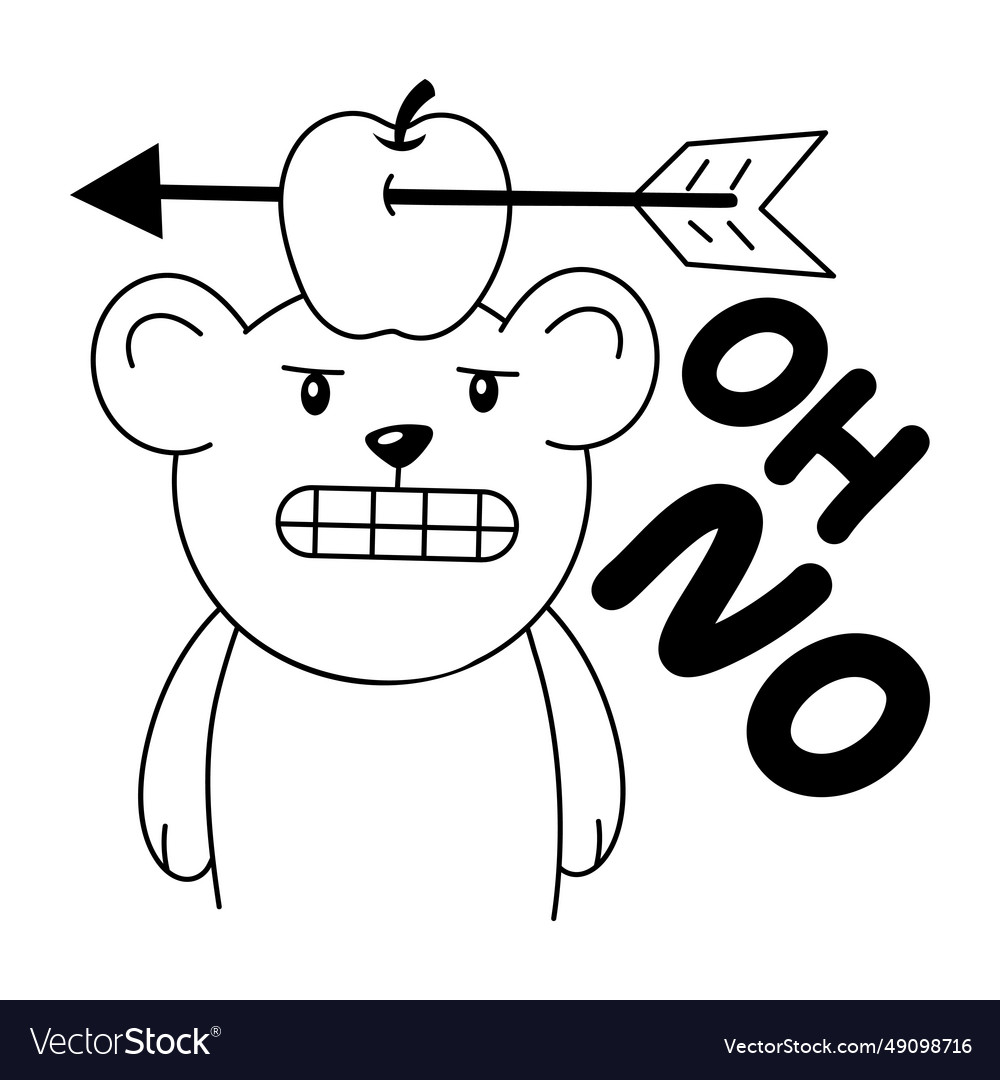 Apple target Royalty Free Vector Image - VectorStock