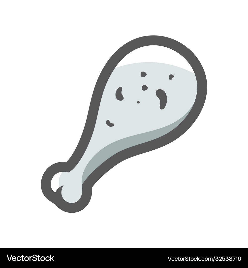 Bone mace weapon stone cudgel cartoon Royalty Free Vector