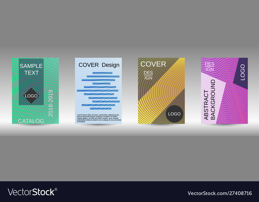 Creative backgrounds with abstract gradient linear