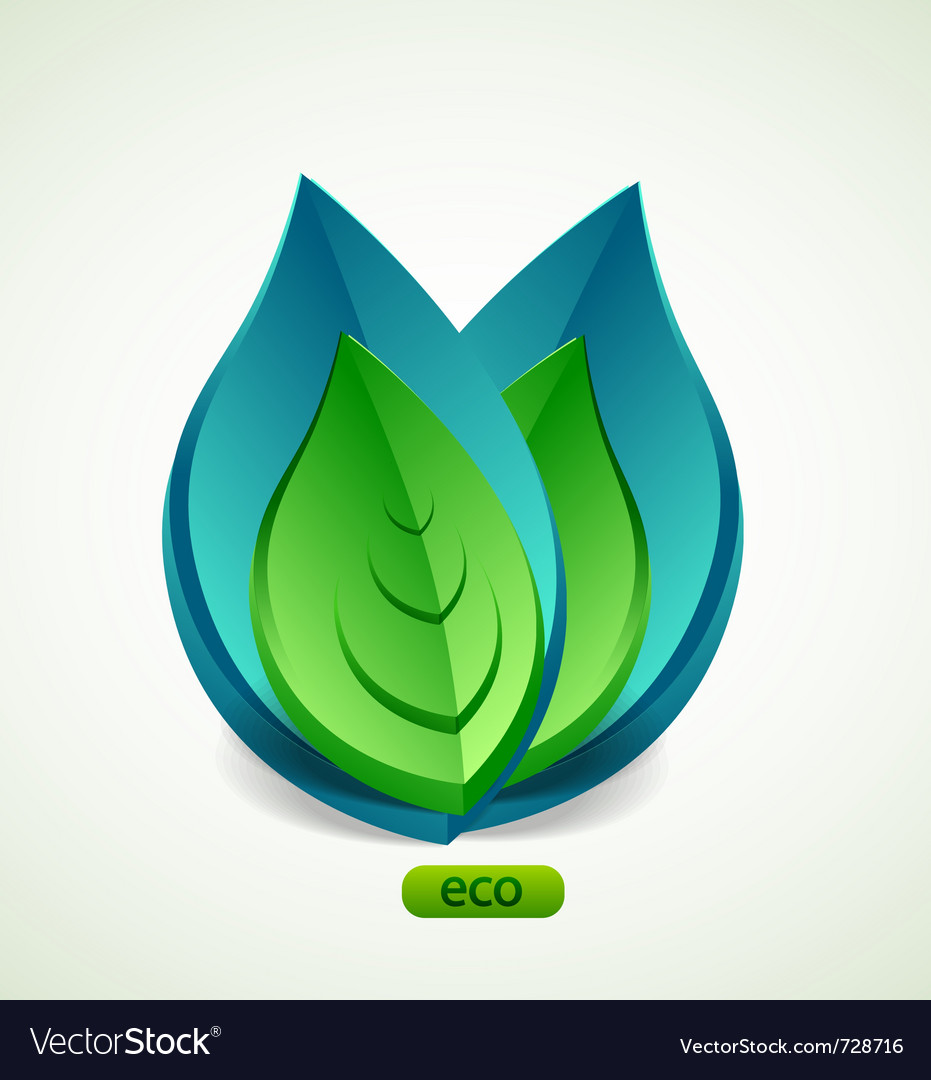 Environmental background Royalty Free Vector Image