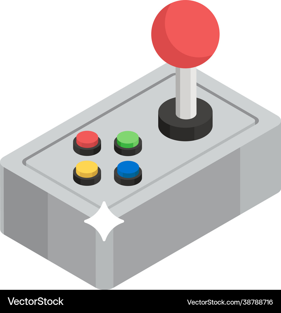 Joystick Royalty Free Vector Image - VectorStock