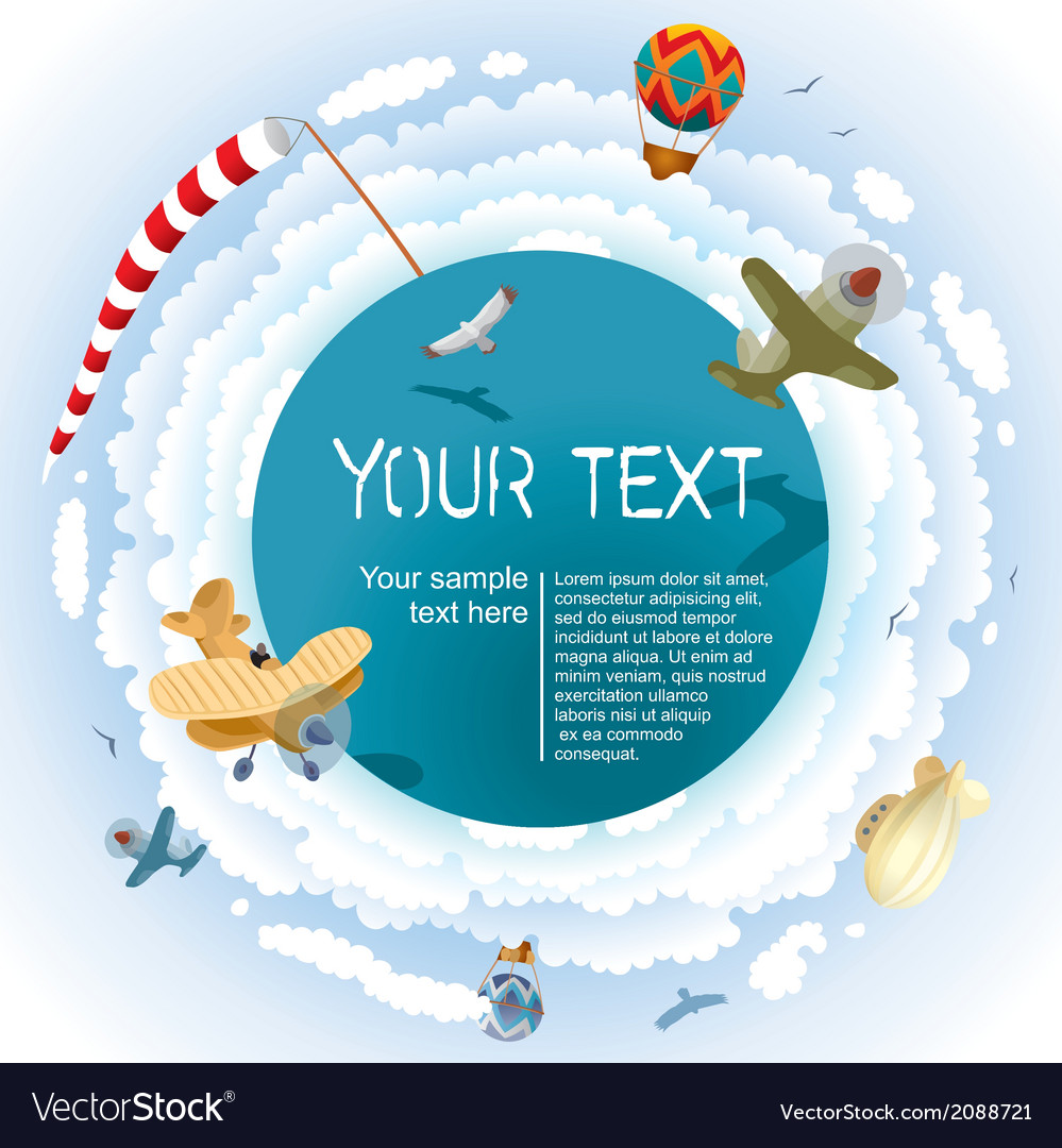 Aeronautics Royalty Free Vector Image - VectorStock