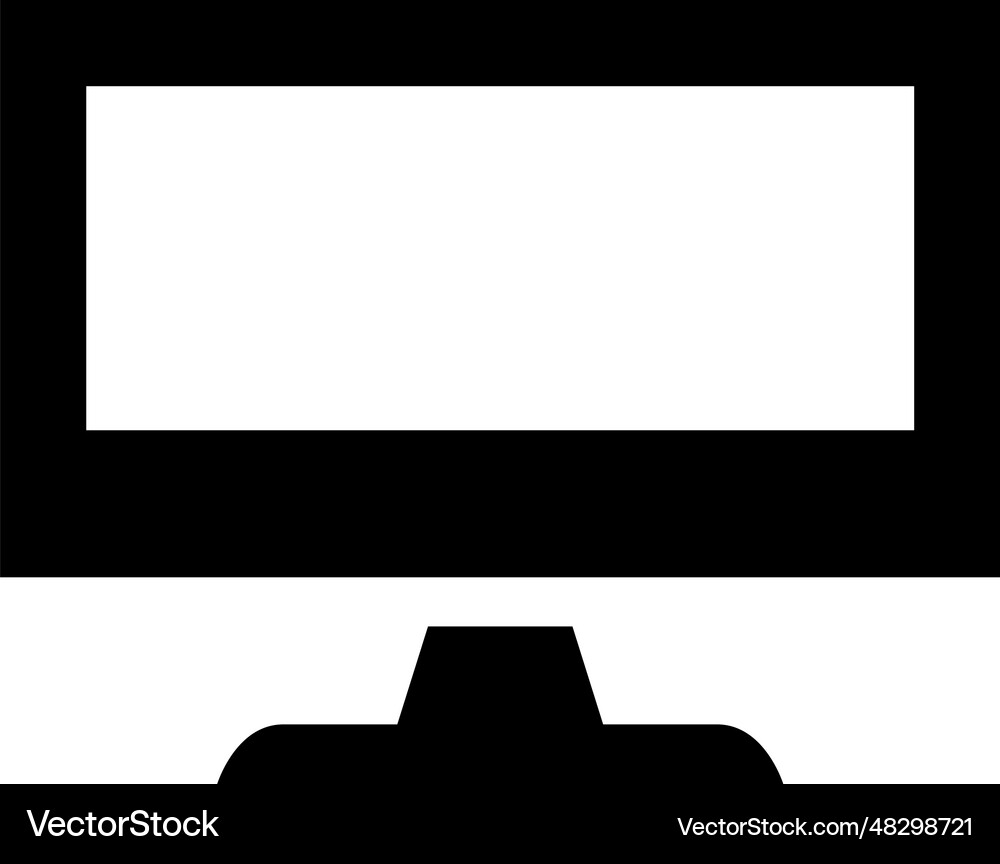Screen icon (48298721) – Royalty-Free Vector | VectorStock