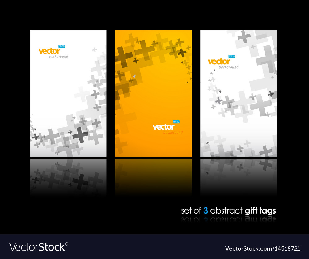 Set Of Abstract Colorful Web Headers Royalty Free Vector