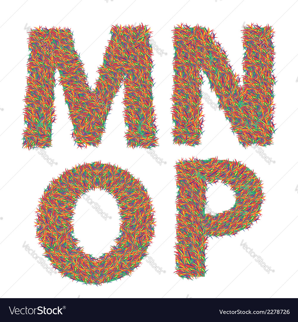 Letters Royalty Free Vector Image - VectorStock
