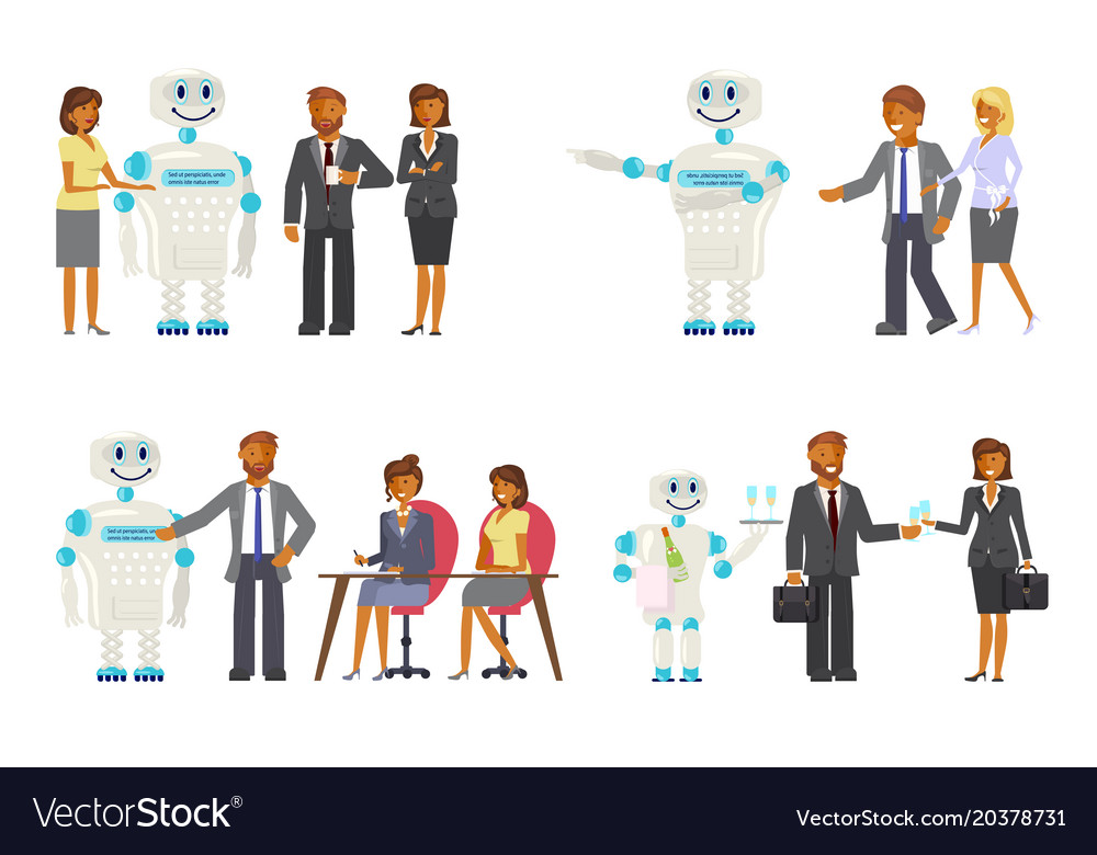 Artificial intelligence concept Royalty Free Vector Image