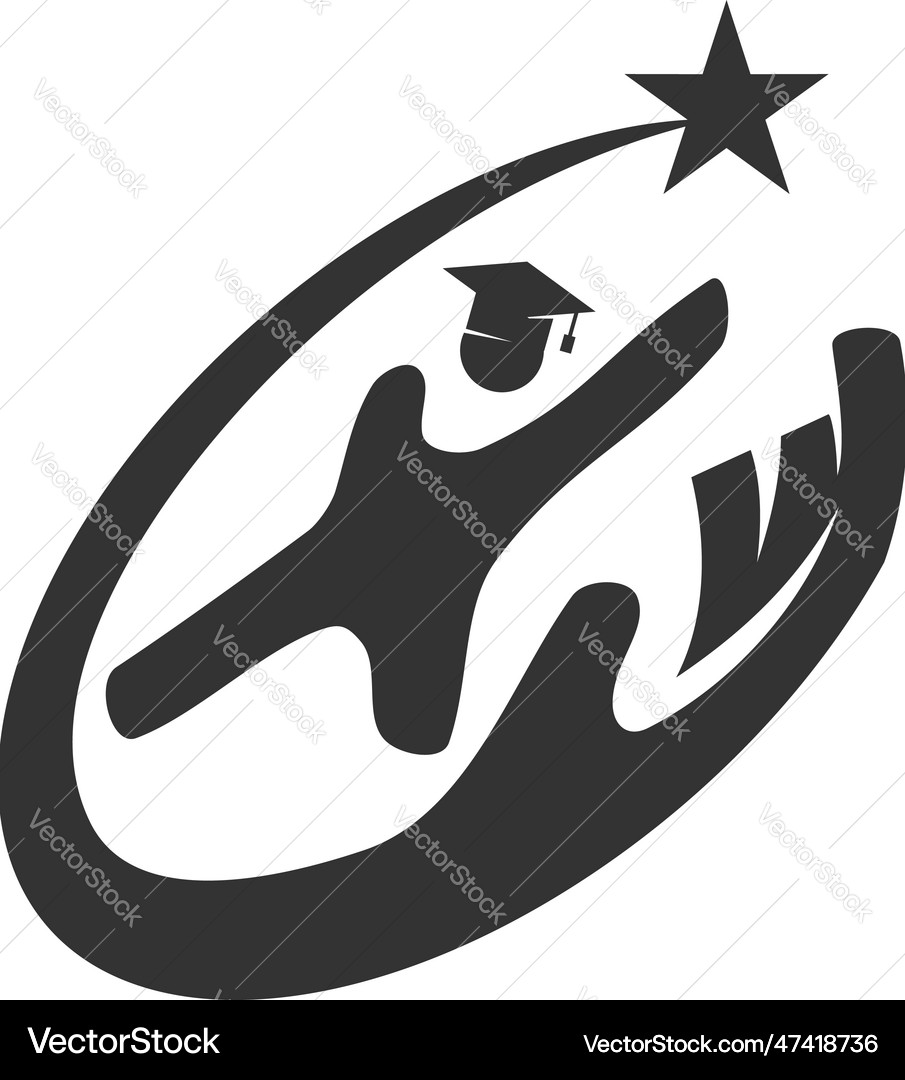 Education logo template icon brand identity Vector Image