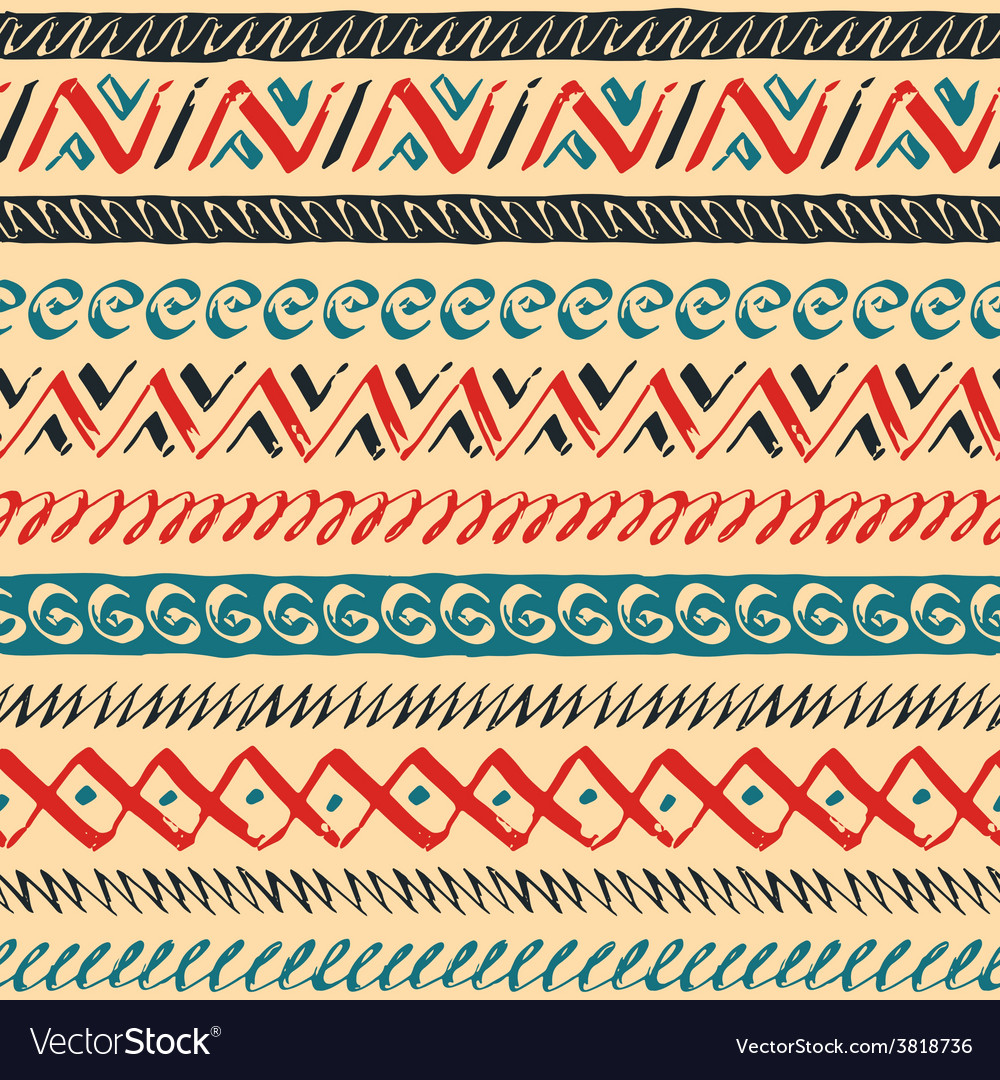 Ethnic Pattern Royalty Free Vector Image - VectorStock