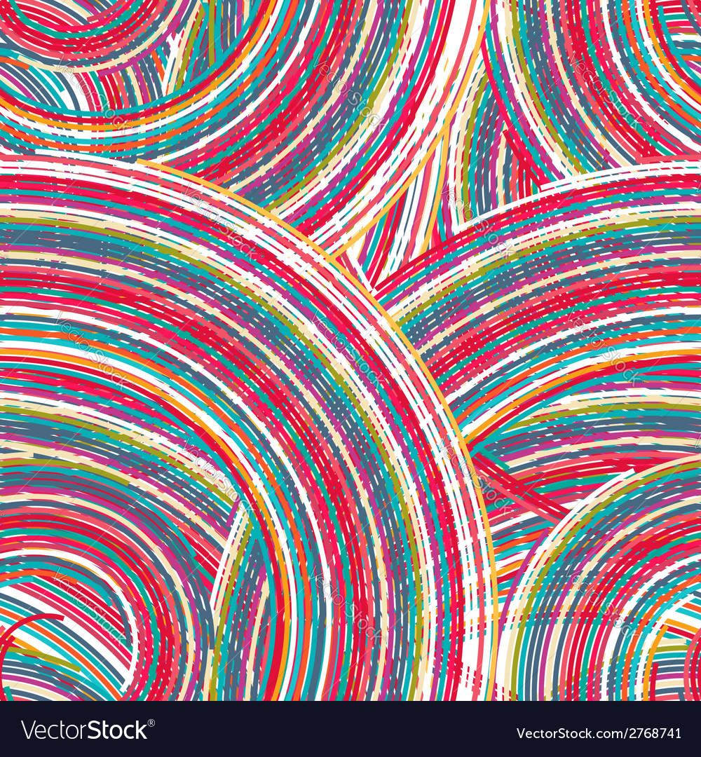 Abstract striped seamless pattern Royalty Free Vector Image