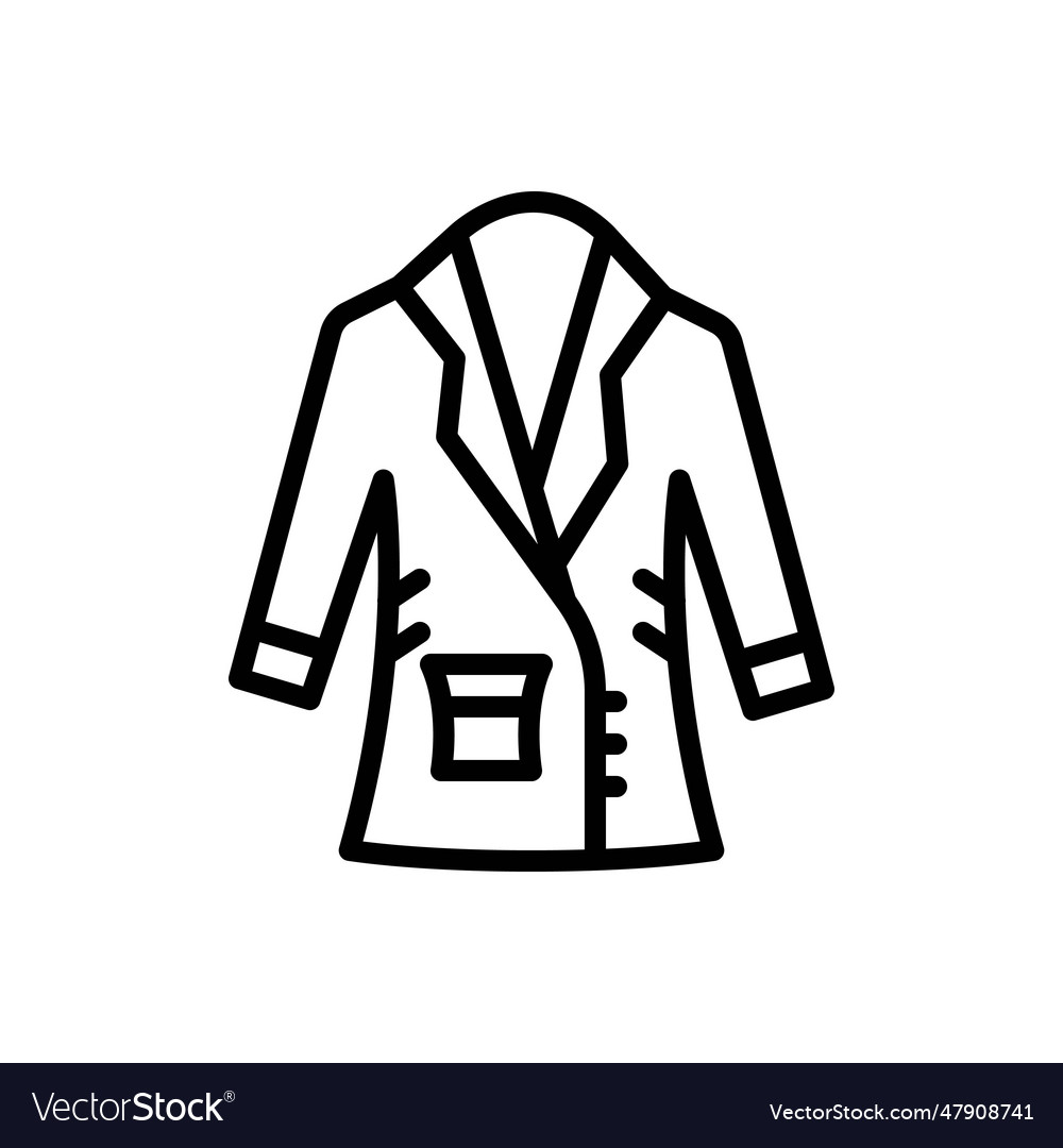 Coat Royalty Free Vector Image - VectorStock