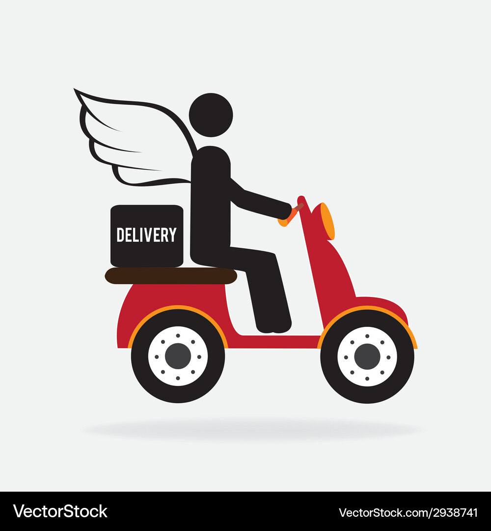 Delivery design Royalty Free Vector Image - VectorStock