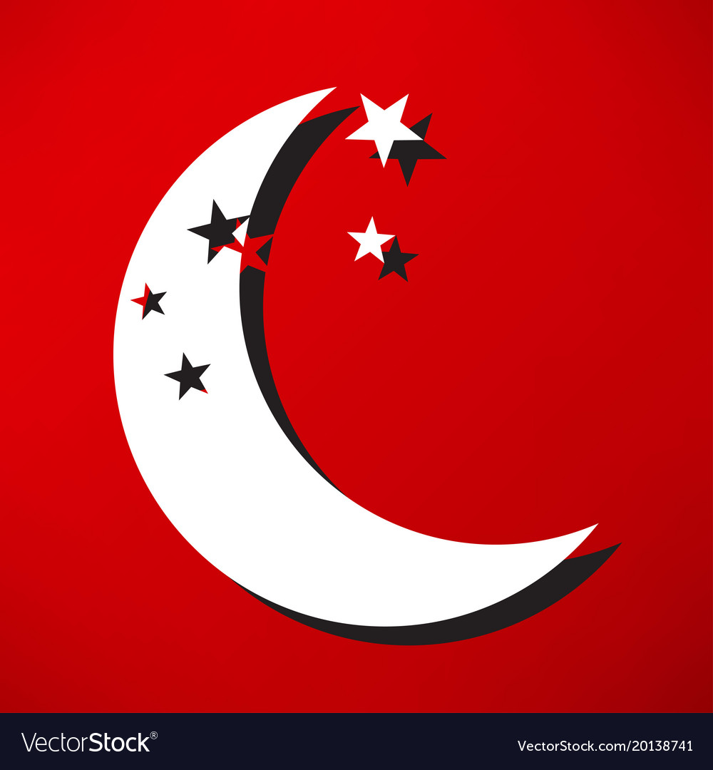Moon icon Royalty Free Vector Image - VectorStock