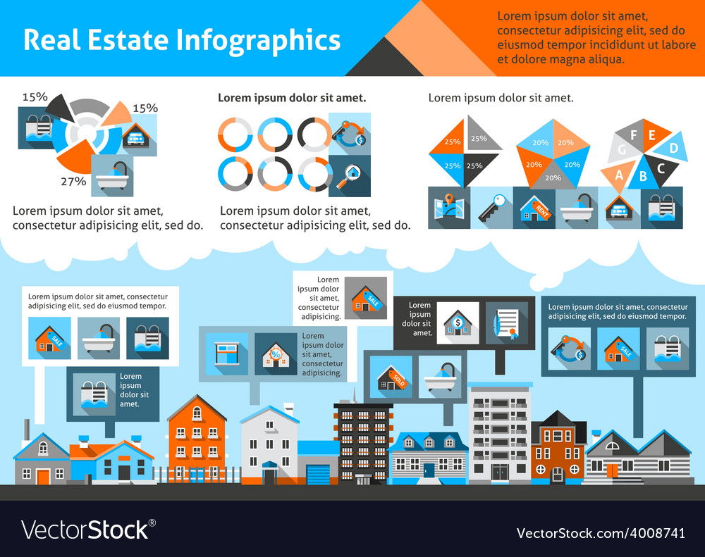 real-estate-infographics-royalty-free-vector-image