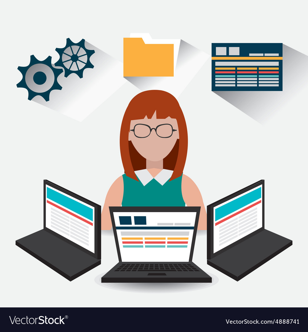 Software design Royalty Free Vector Image - VectorStock
