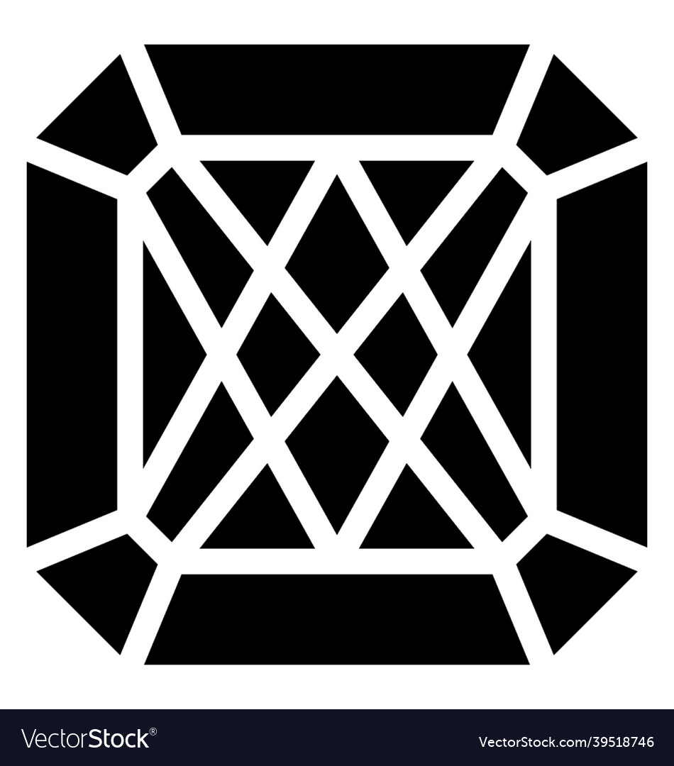 Gemstone Royalty Free Vector Image - VectorStock